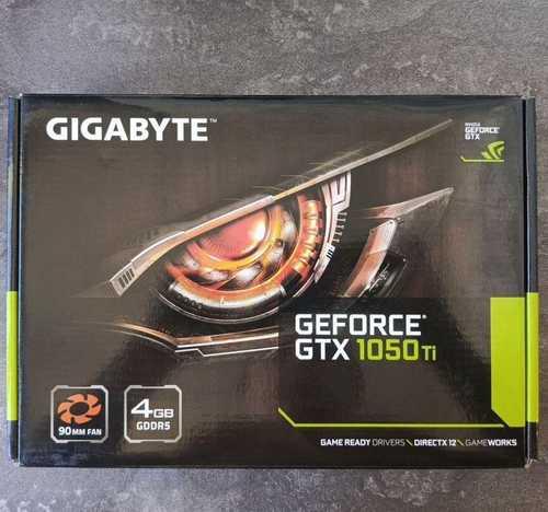 Видеокарта gtx 1050 ti 4gb gigabyte