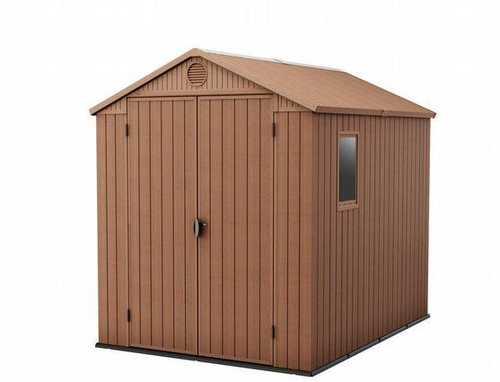 Пластиковый сарай Keter Darwin 6x8 (185х245см)