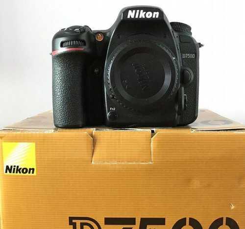 Nikon D7500 body (пробег 1тыс)