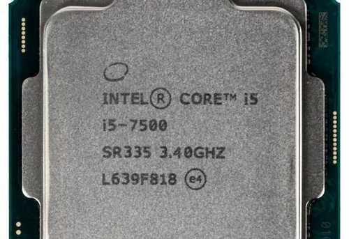 Процессор intel core i5 7500