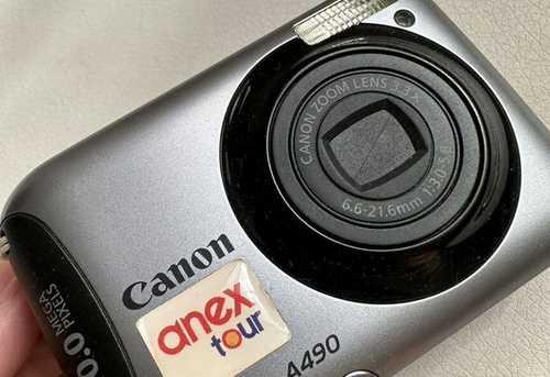 Компактный фотоаппарат canon Power Shot A490