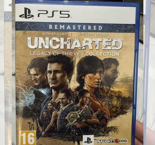 Игрa Uncharted на ps5