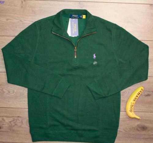 Polo Ralph Lauren джемпер зеленый полузамок (Арт.64047)