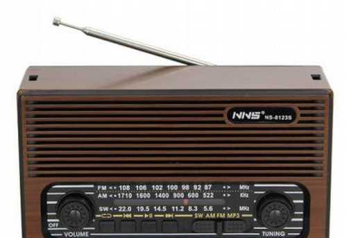Портативная FM радио колонка NS-8123BT - 650