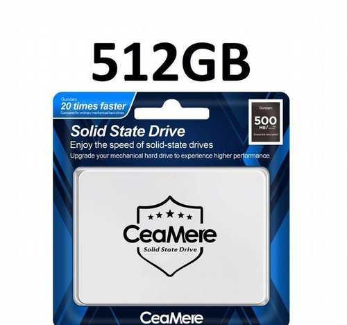 SSD 512Gb Ceamere Новые гарантия