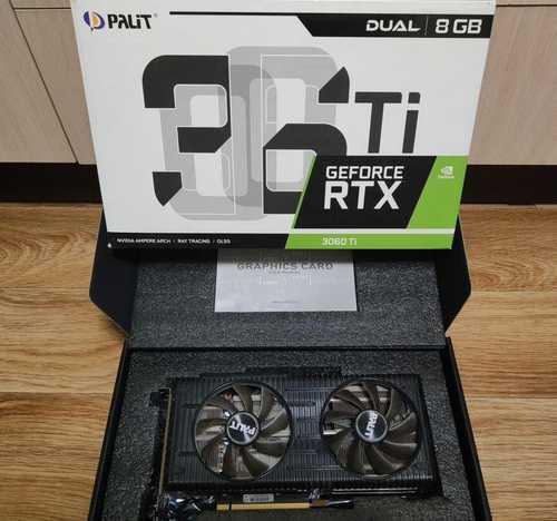 Видеокарта rtx 3060ti palit