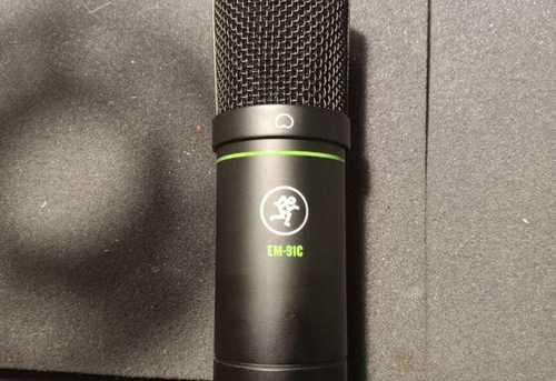 Студийный конденсаторный микрофон Mackie EM - 91C