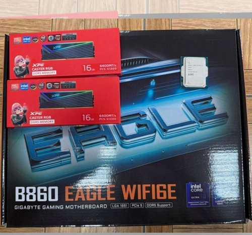 Комплект Ultra 5 245KF   B860 eagle   32Gb adata