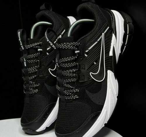 Кроссовки Nike V2K Run Runtekk black and white