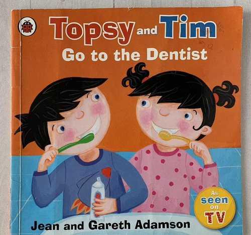 Детская книга на английском Topsy and Tim