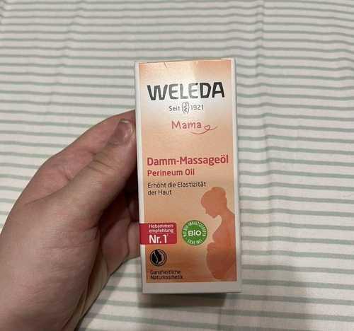 Weleda Damm-Massageol масло для подготовки к родам