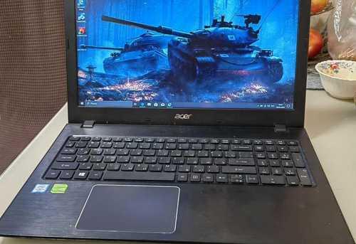 Игровой Acer e5-575 (i3-6/940mx/ssd+hdd)