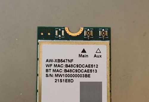 Wi-Fi 6 AW-XB547NF адаптер m.2