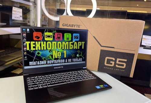 Игровой ноутбук 15.6" GIGABYTE G5 MF, 500 ГБ, Core i5-12500H, RAM 16 ГБ, GeForce RTX 4050 6 ГБ