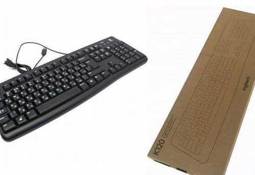 Клавиатура Logitech k120+мышь b100