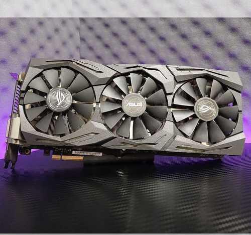 Видеокарта Asus Rog Strix GTX 1070 8GB продажа/обм