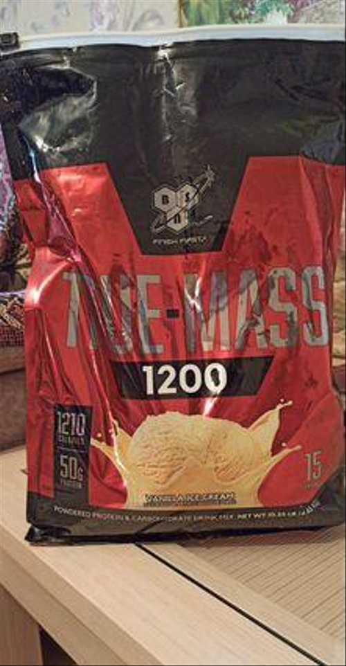 Гейнер BSN True-Mass 1200 4650 гр. Ваниль.Протеин