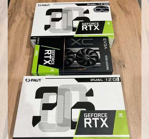 Видеокарта RTX 3060 12 гб бу