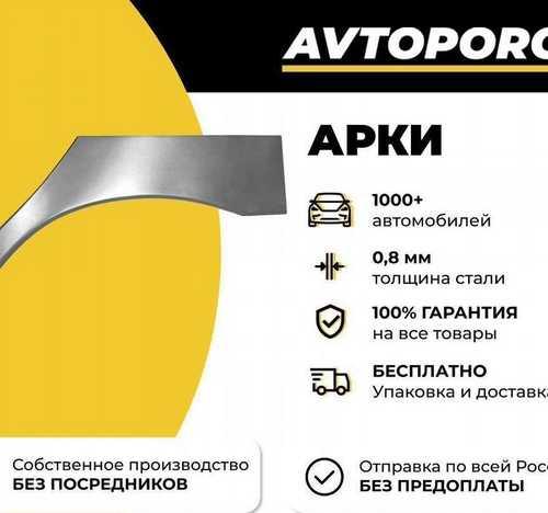 Комплект арок на Geely FC Vision