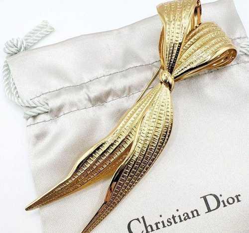 Винтажная брошь Christian Dior