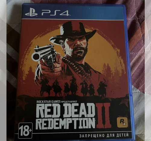 Red dead redemption 2 ps4 диск