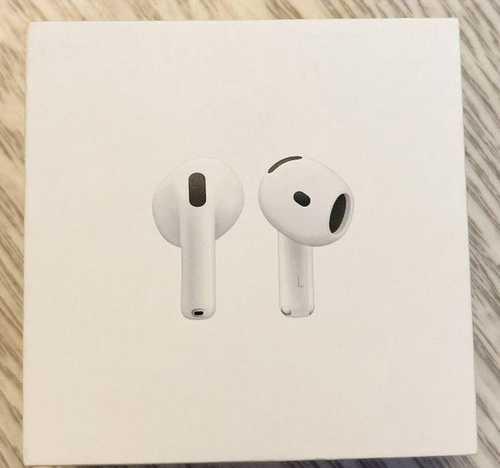 Наушники Apple AirPods 4, без шумоподавления,новые