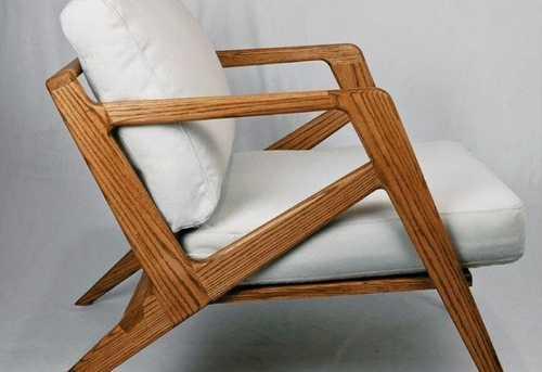 Кресло деревянное дубовое Glenda