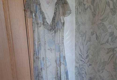 Платье натуральный шелк 42-44
