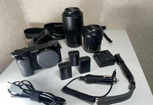 Фотоаппарат Sony a6000 + 2 объектива