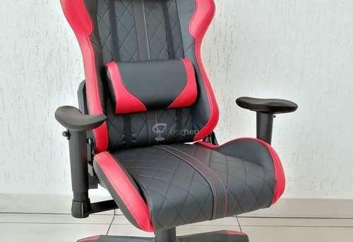 Игровое кресло кожа ромб (разные цвета)