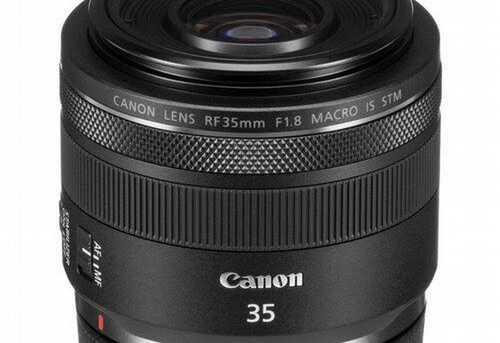 Canon RF 35mm f/1.8 Macro IS STM,Новый, Гарантии