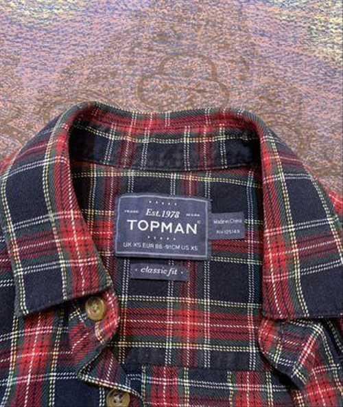 Клетчатая рубашка topman