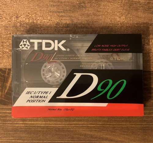 Аудиокассета TDK D90