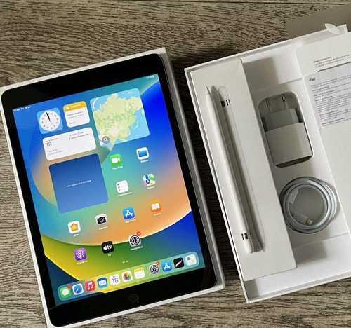 iPad 9 поколения 64gb wi-fi + Apple pencil 1 (Desi