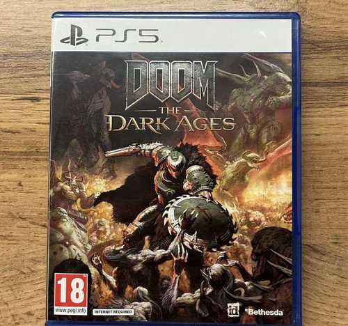 Doom the Dark Ages PS5 диск