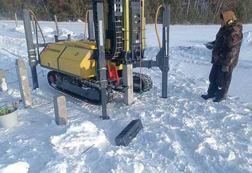 Сваи жби с установкой