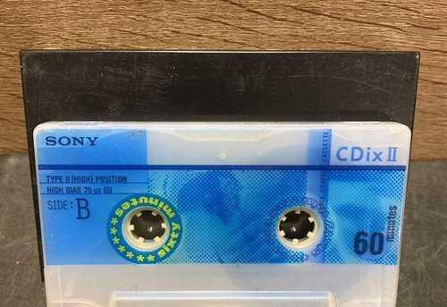 Аудиокассета Sony CD ix 2 хром (8006)