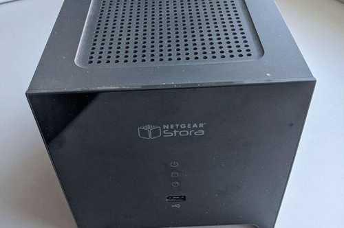 Сетевое хранилище Netgear stora, 2 диска 500+500гб