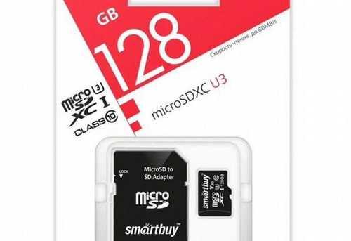 MicroSd 128Gb Smartbuy U3 SB128gbsdu3-01