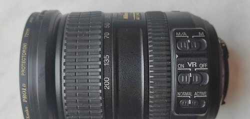 Объектив Nikon 18-200mm f/3.5-5.6G ED DX VR Nikor