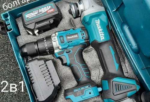 Ушм болгарка makita 125 + Шуруповерт