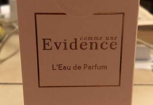 Французские духи comme une evidence 50 ml