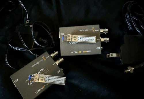 Blackmagic optical fiber 12g converter sfp 6g sdi