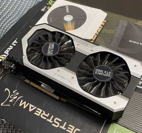 Видеокарта Palit Gtx1060 super 6gb