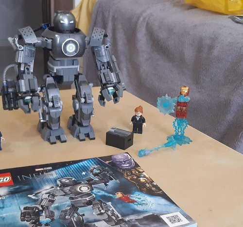 Lego marvel железный торговец