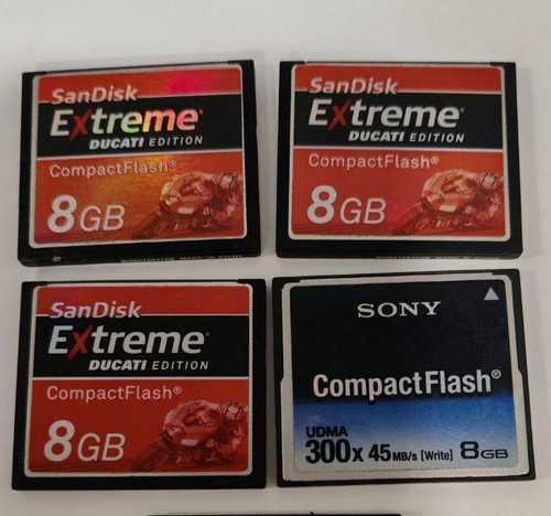 Карта памяти compact flash 8gb