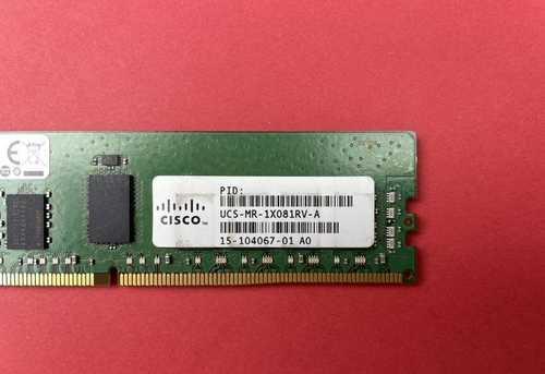 Серверная DDR4 8GB 2400 MHz ECC REG samsung 1Rx4