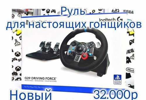 Руль Logitech G29 Driving Force (PS4PS5) Новый