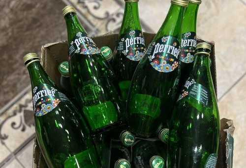 Пустые бутылки perrier 20 шт