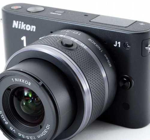 Nikon 1 J1 HD Digital Camera System with 10-30mm b